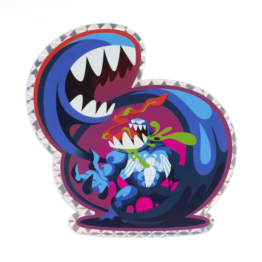 Venom (MvC2) - Prismatic Sticker – The Beast Is Back Inc
