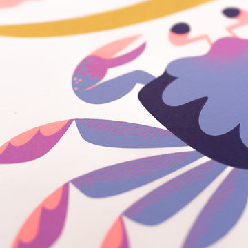 Fiddler Crab - Screen Print – The Beast Is Back Inc