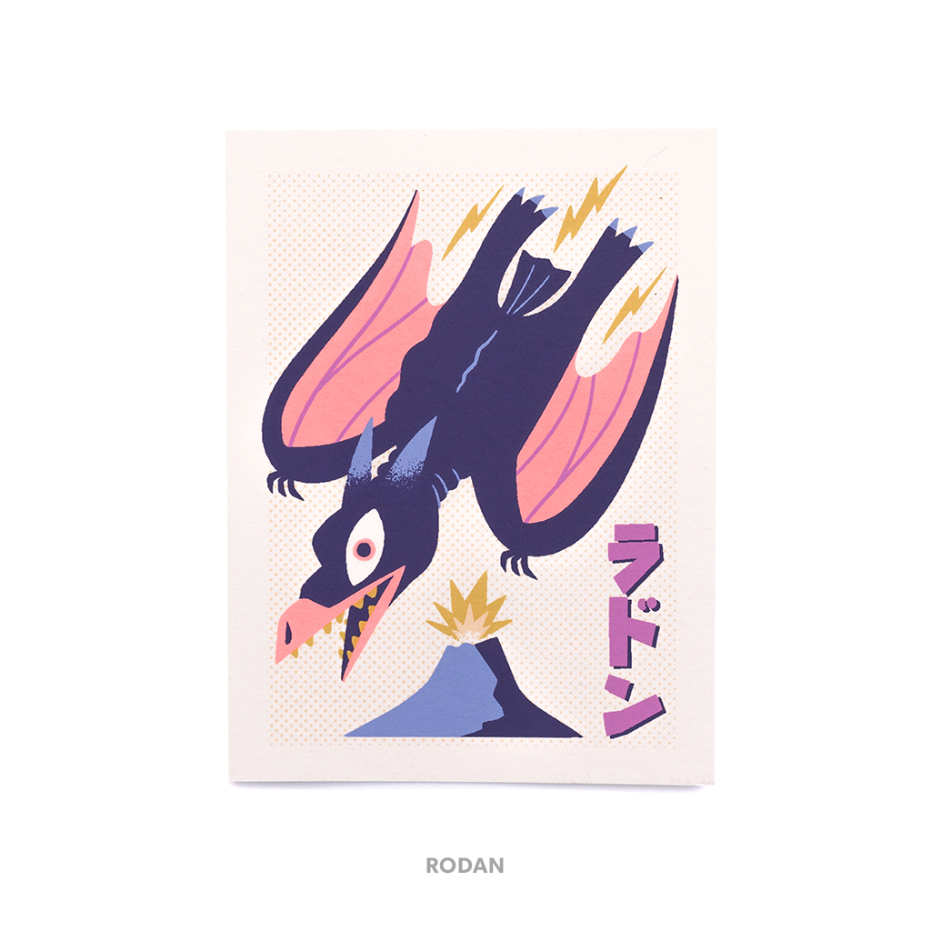 Mini Screen Prints SET 3 – The Beast Is Back Inc