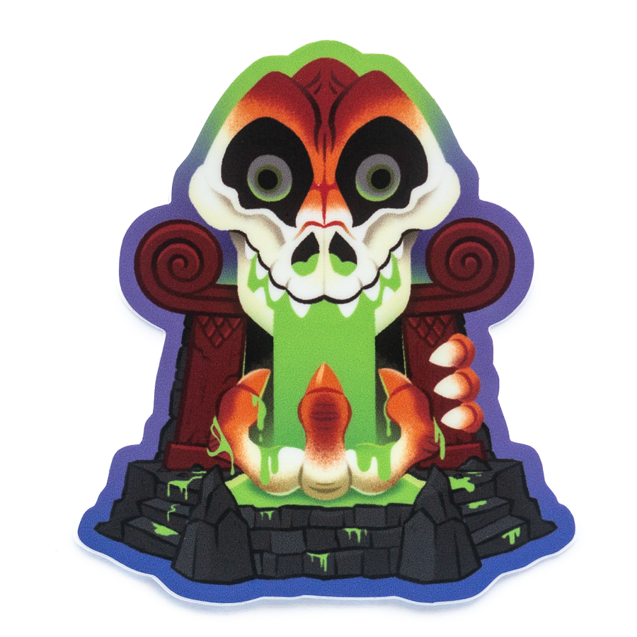 Evil Pit of Gruesome Ooze - Sticker – The Beast Is Back Inc