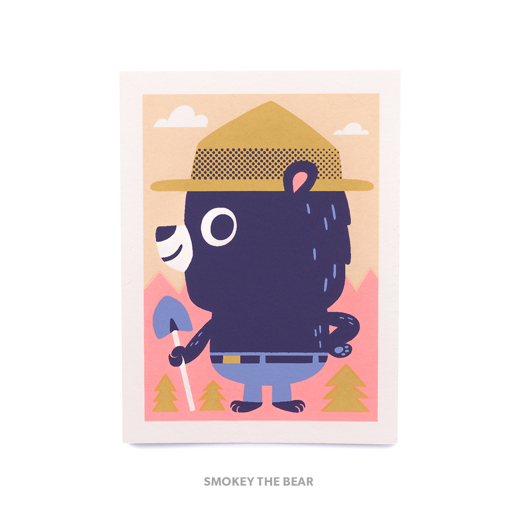 Mini Screen Prints SET 3 – The Beast Is Back Inc